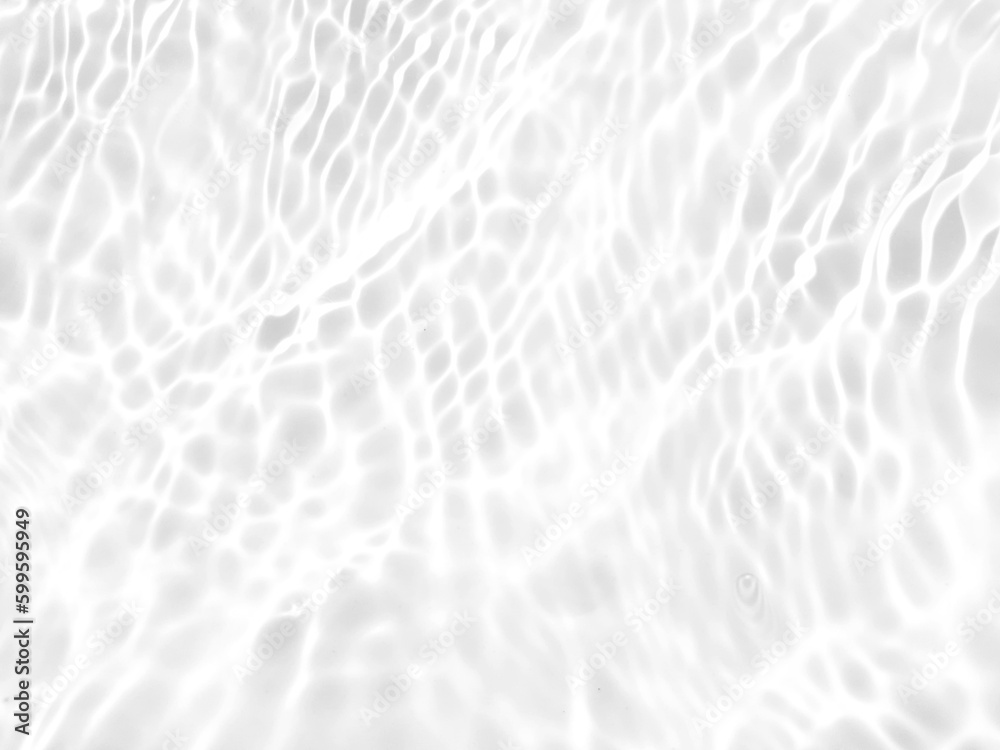 White water with ripples on the surface. Defocus blurred transparent ...
