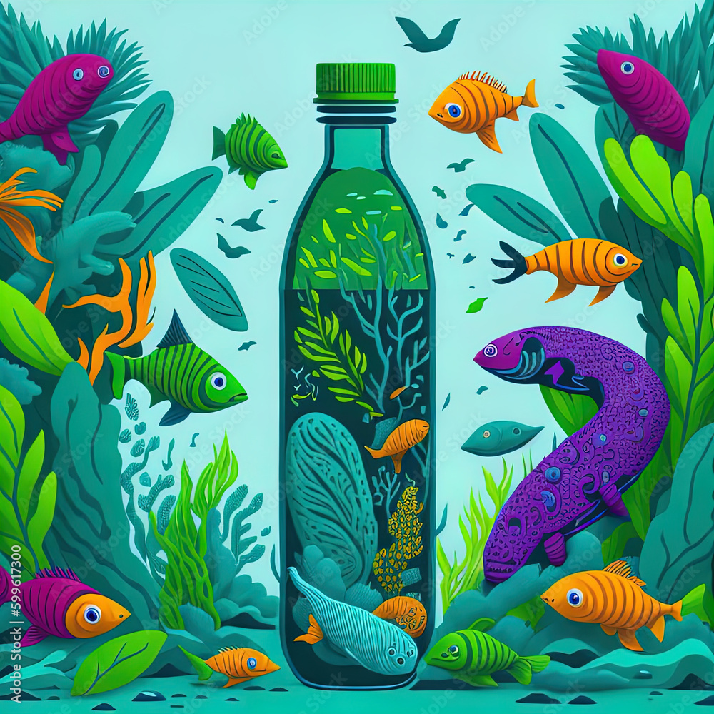 Save the planet green peace plastic bottle recycling save the ocean ...