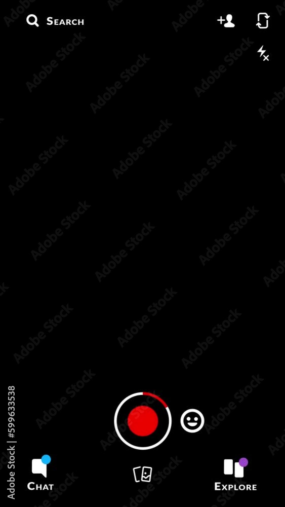 Snapchat inspired camera overlay to put over your shot footage. Easy to ...