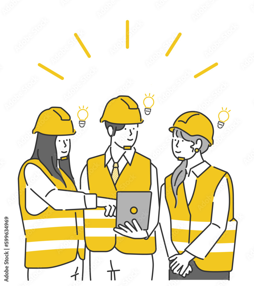 illustrations of safety management and supervision of workers in ...