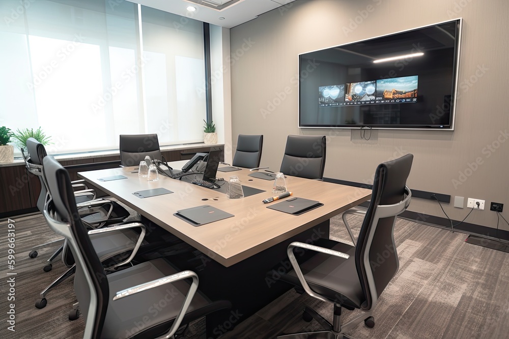 virtual conference room, equipped with best-in-class technology and ...