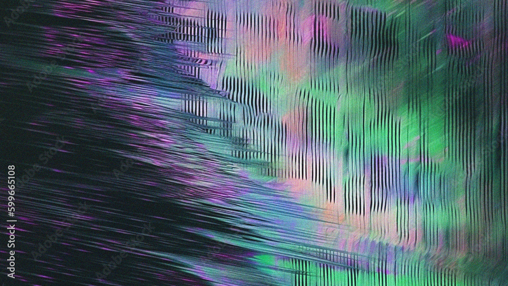 4K abstract distorted glitch texture. 90s / Vaporwave / grain texture ...