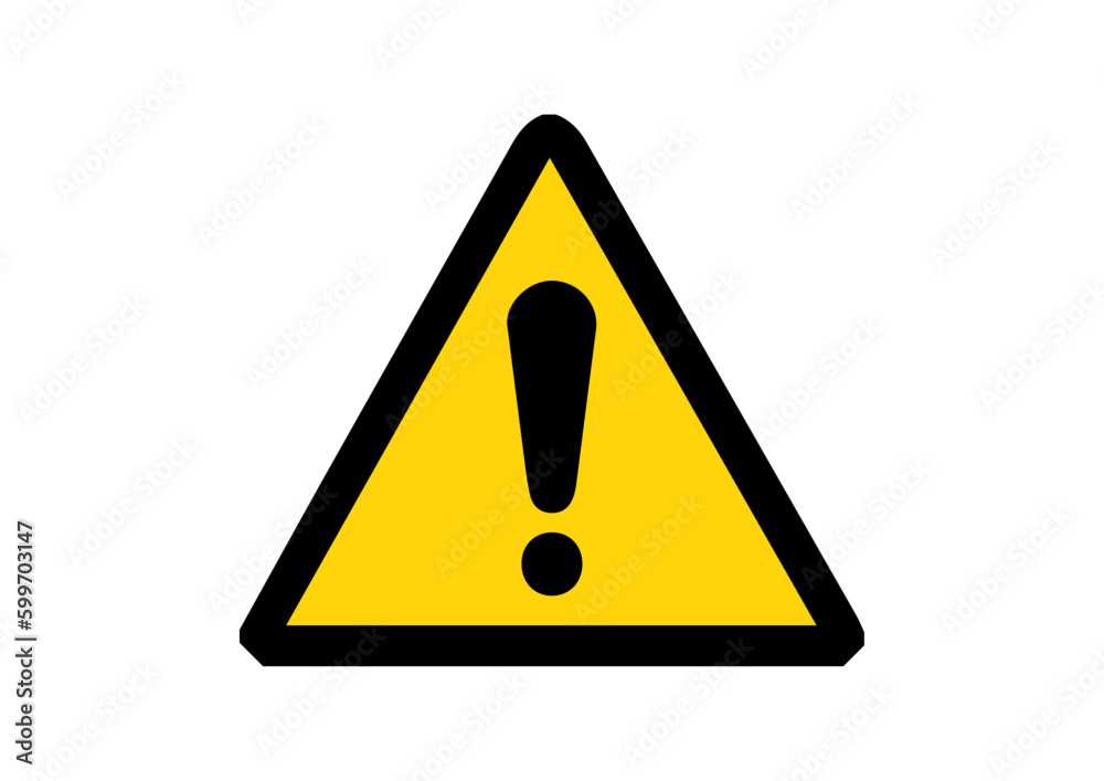 vector traffic sign, exclamation point, warning sign designs Stock ...