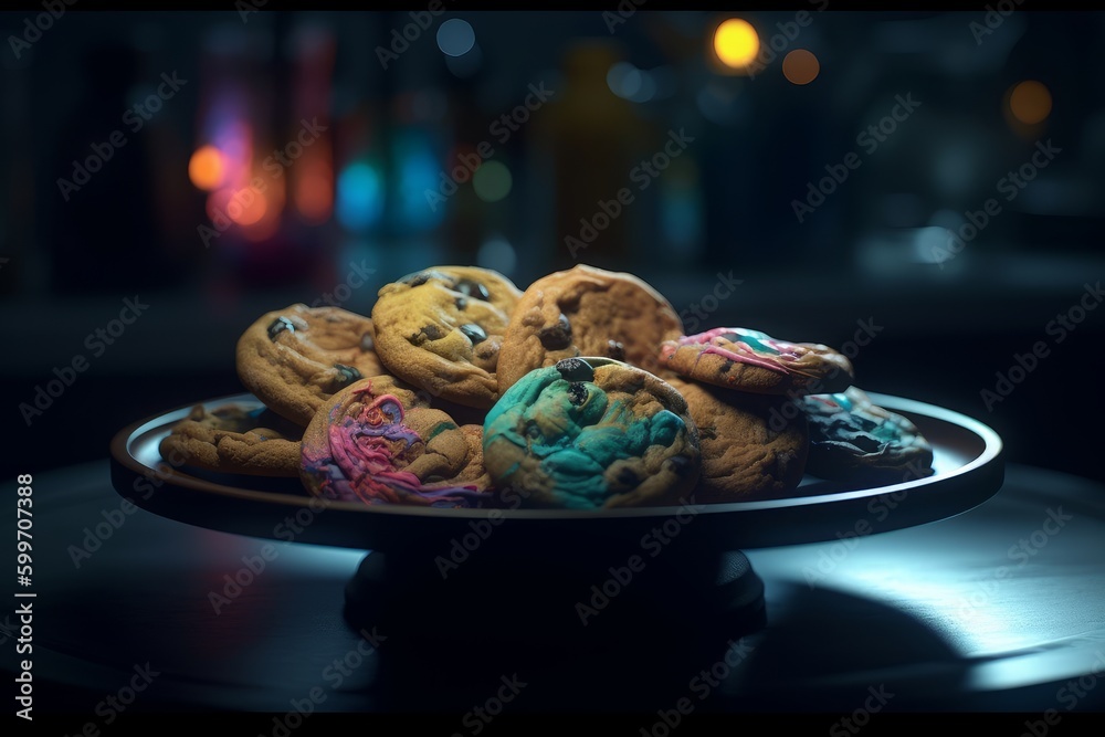 ภาพประกอบสต็อก Decadent Masterpieces: A Surreal Display of Famous Art ...