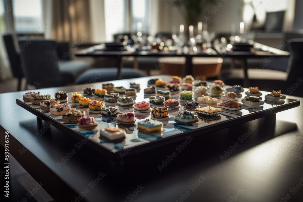 Photo & Art Print Sculptural Canapes: Stunningly Presented with High ...