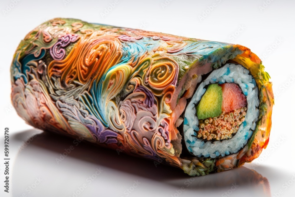 The Art of Sushi: From Roll to Masterpiece A Vibrant, Edible Painting ...