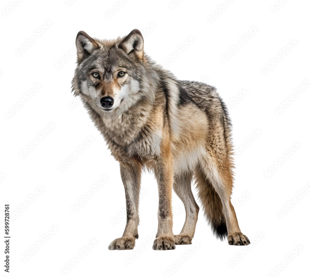 Wolf, Bring the Wild into Your DIY Projects with Timber Wolf Cutout PNG ...