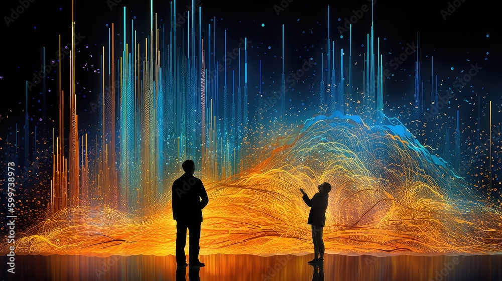 Mentoring young talent for business, showing the future of technology ...