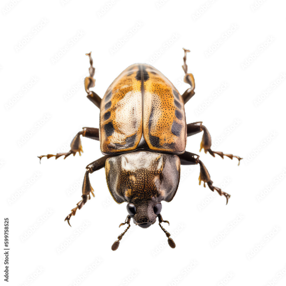 insect beetle isolated on transparent background cutout Stock ...