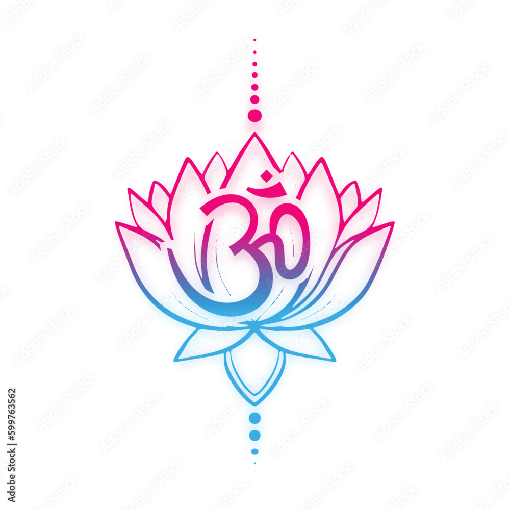 hindu religious symbol background a spiritual journey of faith and ...