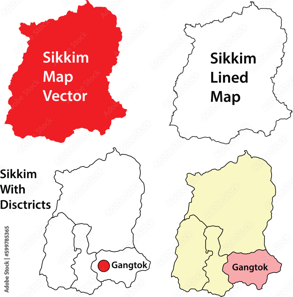 Sikkim Maps