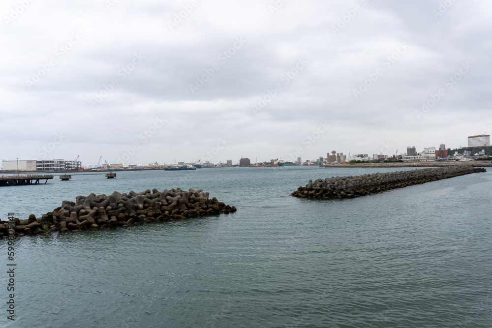 Wakasa seaside area in Okinawa island Stock Photo | Adobe Stock