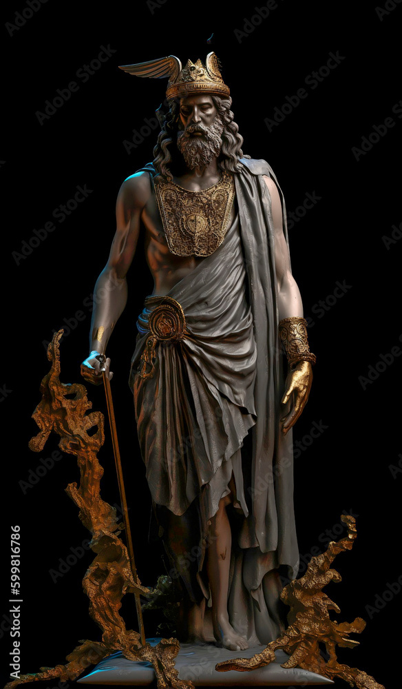 The concept of the symbolism of the planets in Astrology. God of ...