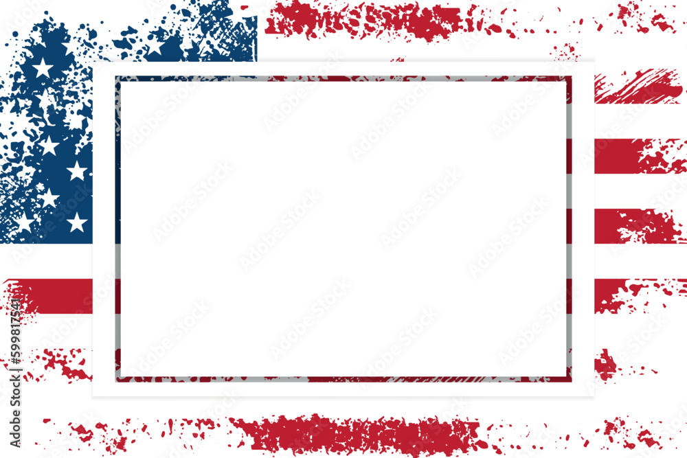 patriotic American templates for word, USA banner national theme space ...