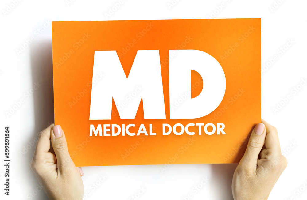 MD - Medical Doctor is a licensed physician who is a graduate of an ...