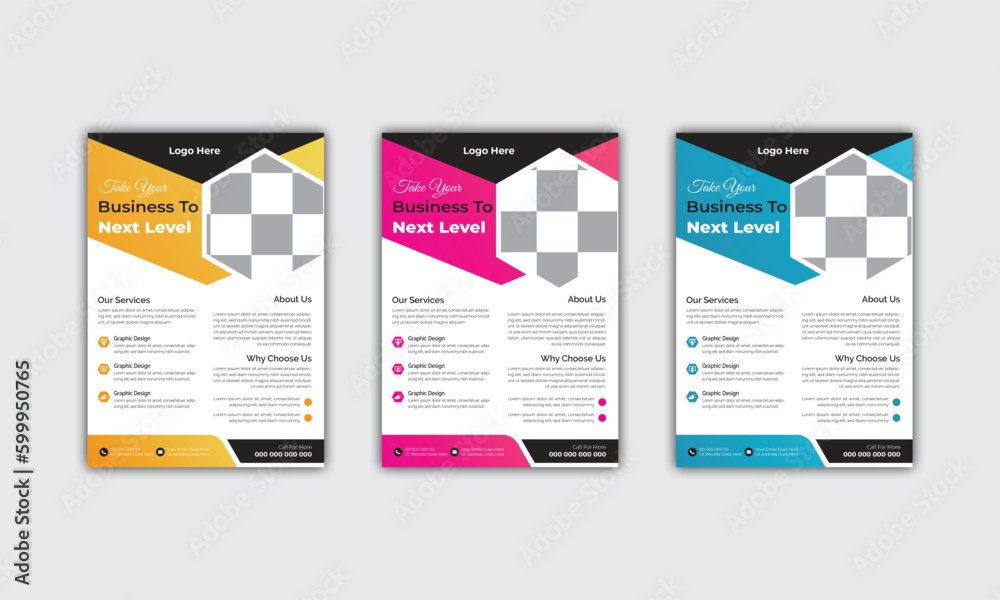Title: Business Brochure cover Flyer c ,Creative flyer layer, Annual ...