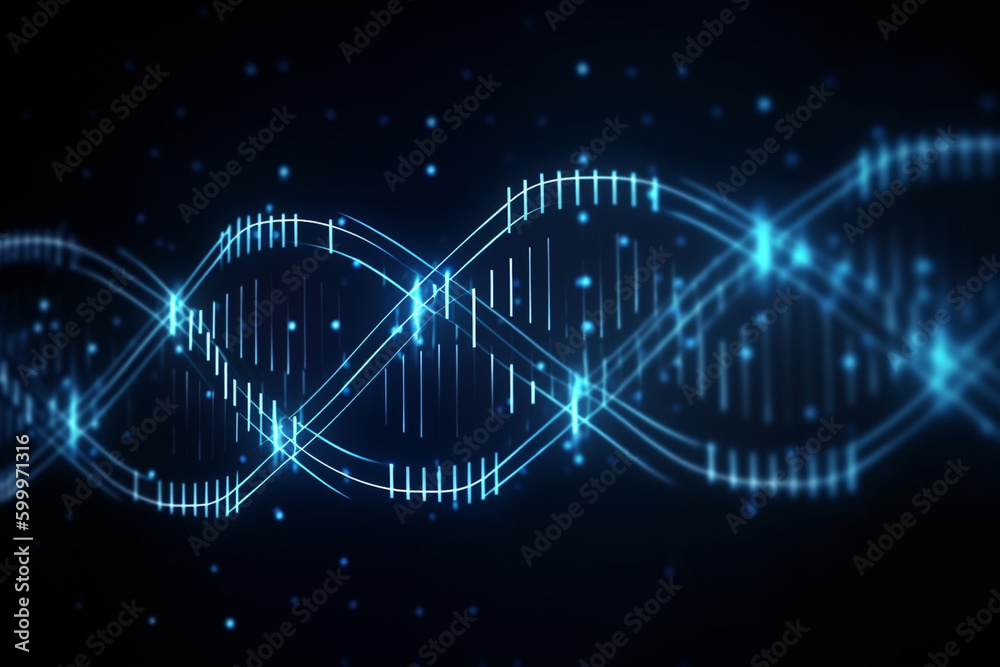 DNA fingerprinting pattern. DNA, background Generative AI Stock ...
