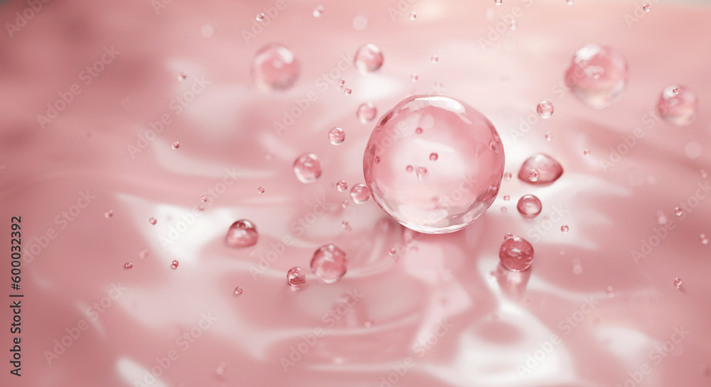 skin cell. serum molecules through the skin layer and reduce up saggy ...