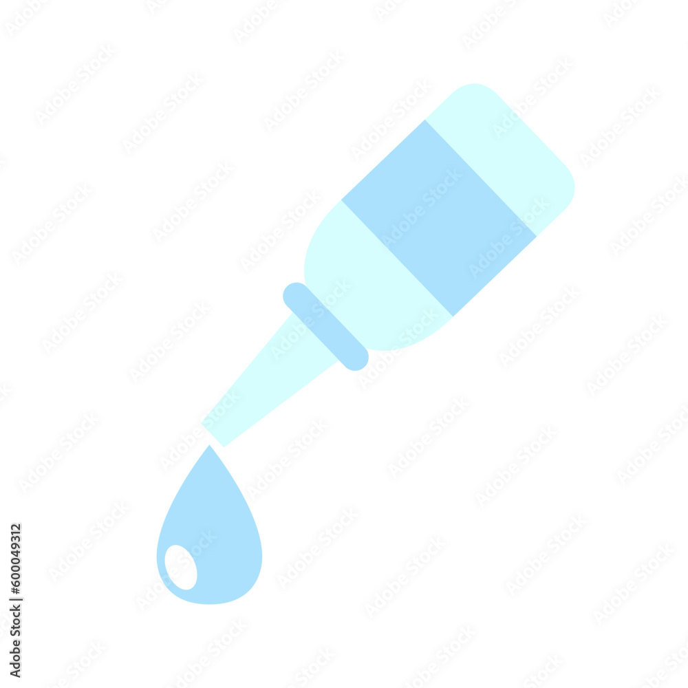 Eye drops vector. symbol. Eye drops isolated vector. White background ...