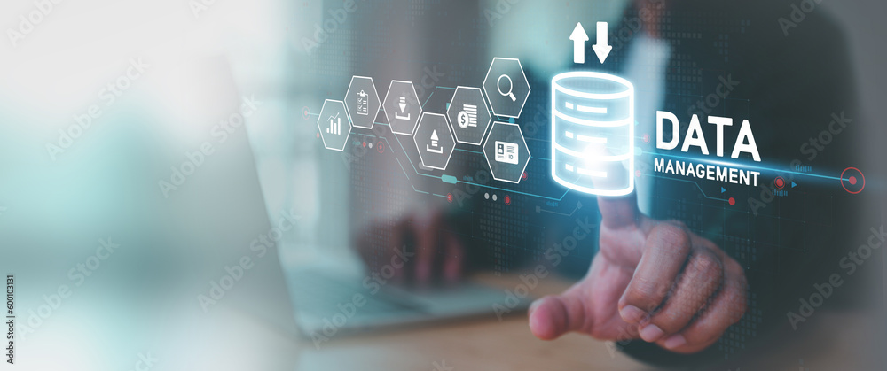 Cloud computing data management technology system for computer network ...