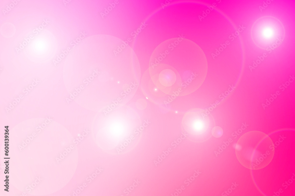 Abstract background with gradient hot pink shades with lens flare ...