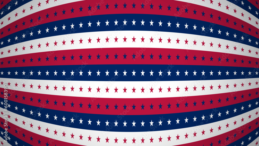 US Memorial day, USA American Country flag and symbols National ...