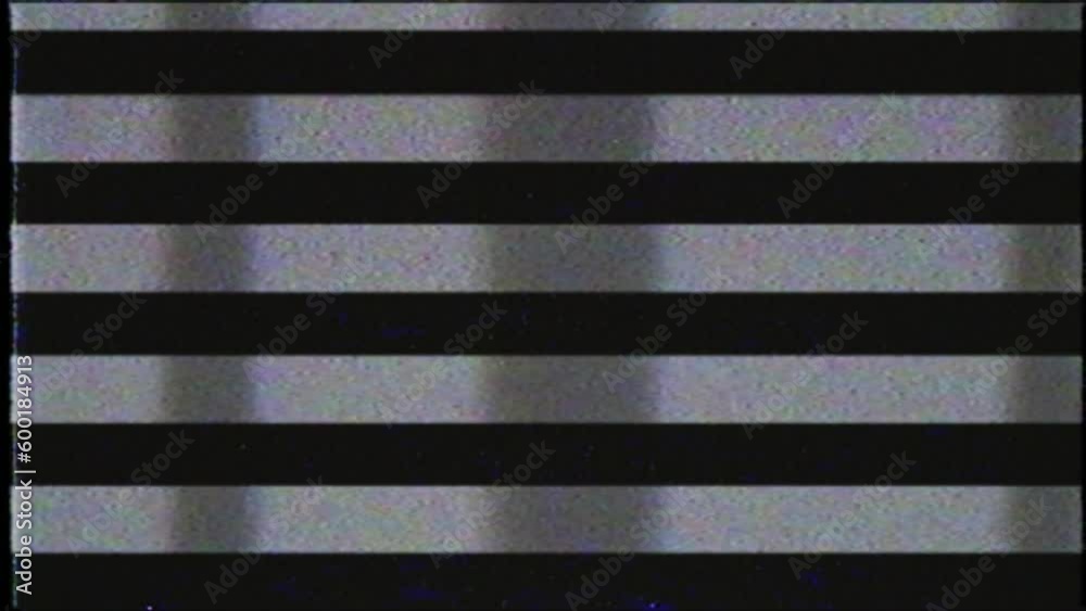 VHS glitches and static noise background. Digital TV Noise flickers ...