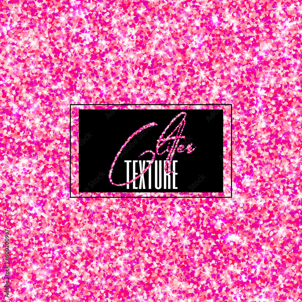 Pink glitter texture with high resolution. Shimmer and shining hot pink ...