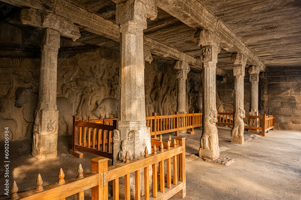 Exclusive Monolithic Rock Carved- Krishna Mandapam is UNESCO's World ...