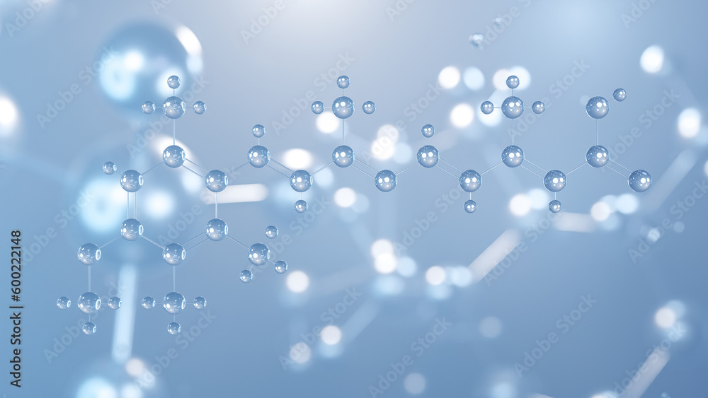 acitretin molecular structure 3d, flat model, soriatane, structural ...
