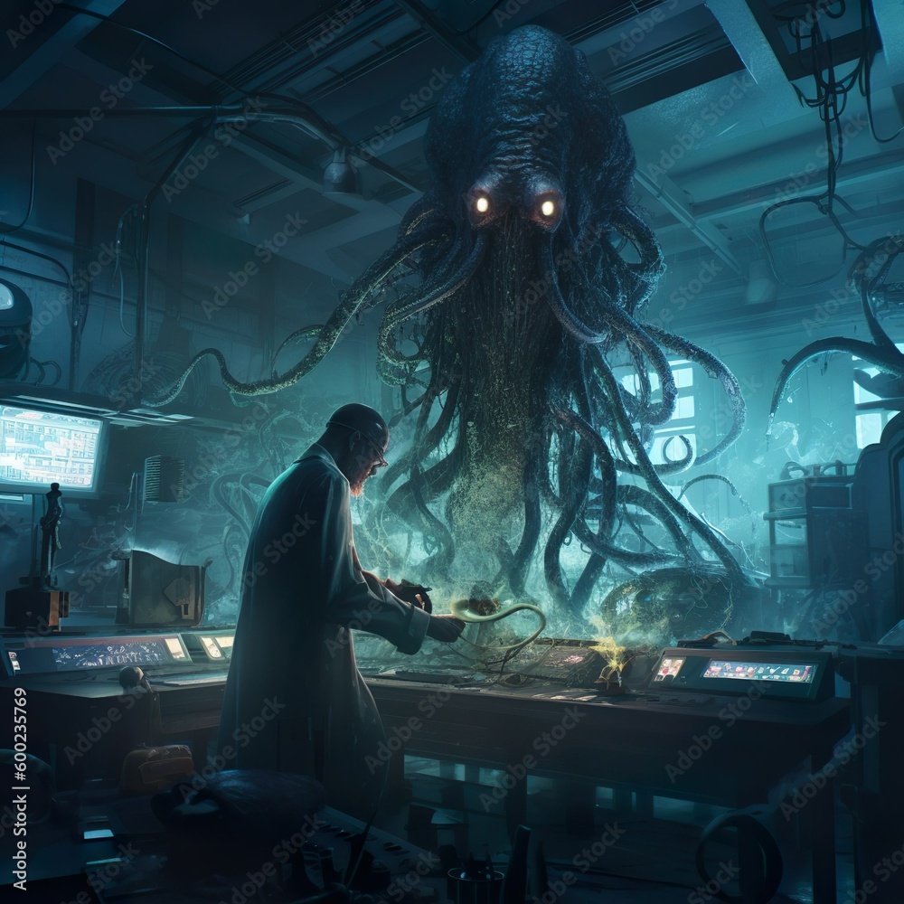 The Unholy Creation: A Dark Laboratory's Terrifying New AI with ...
