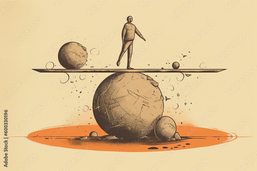 Concept of balance illustrated ,balance or imbalance in a way you ve ...