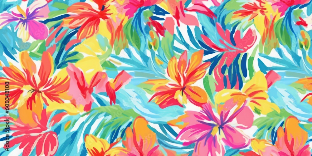 Blue Lilly Pulitzer Background