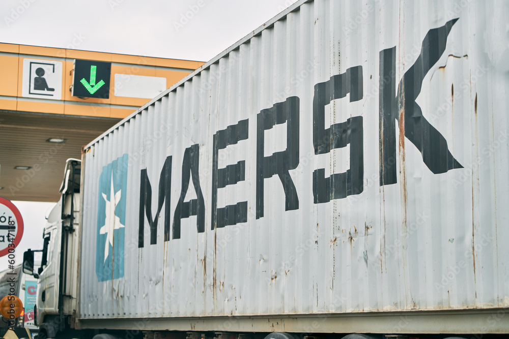 Maersk Container Truck