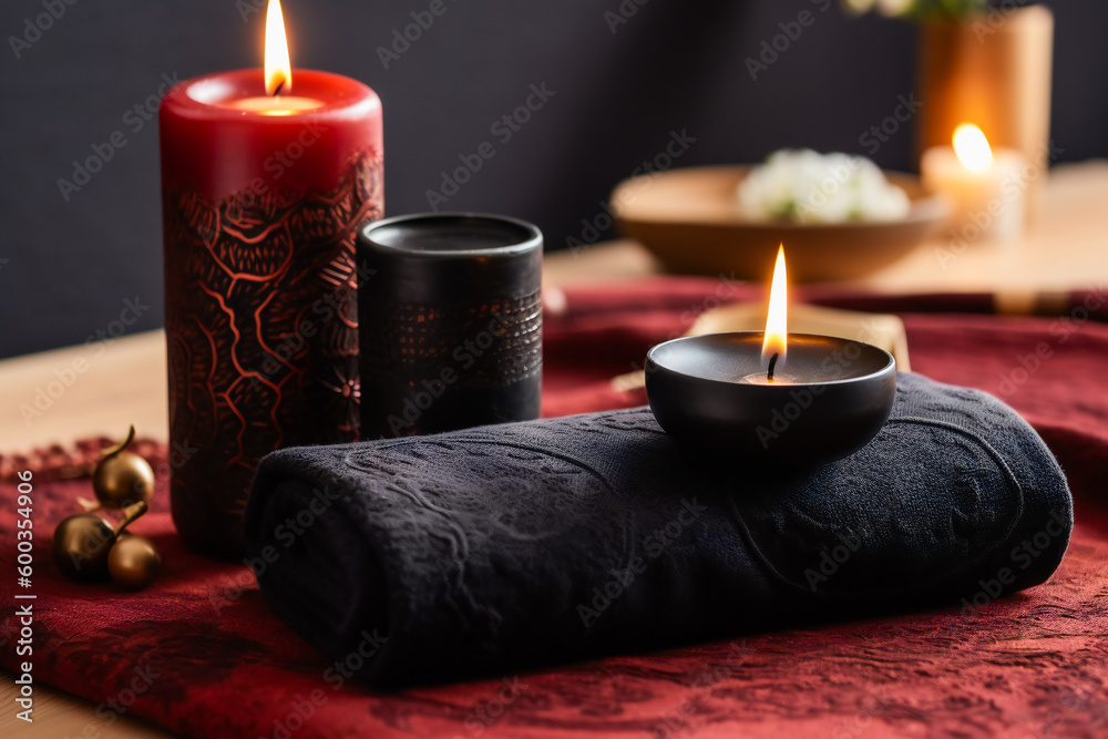 Restorative Yoni Massage Therapy Ai Generated Stock Illustration