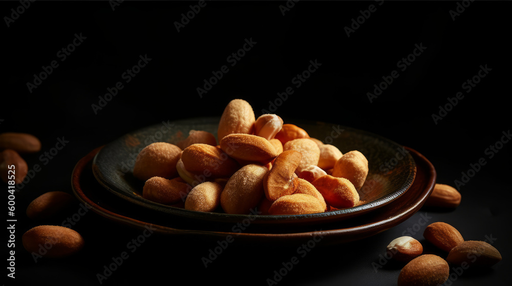 Kaki no tane - sweet and crunchy snack made from toasted mochi and ...