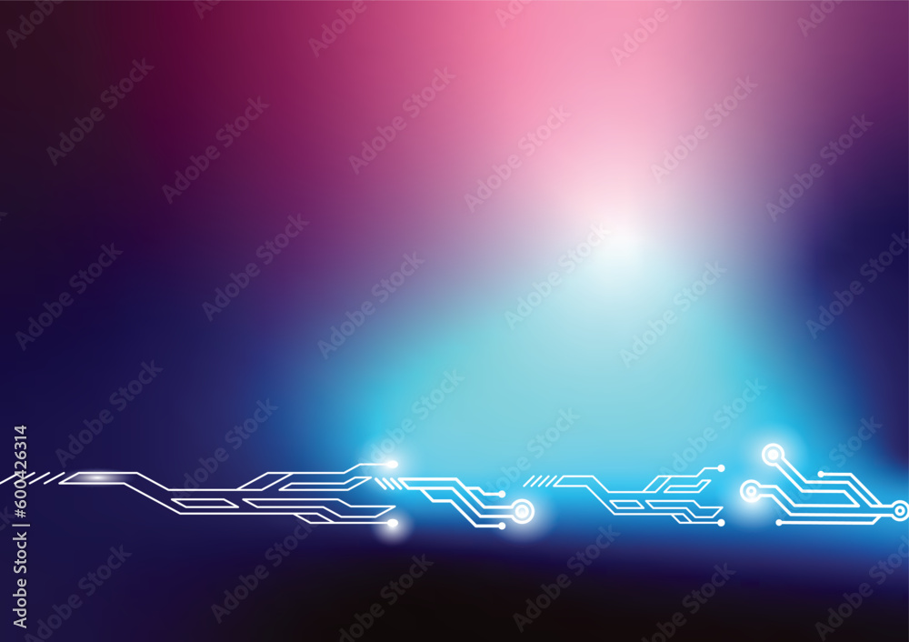 technology digital background. blue gradient background use for your ...