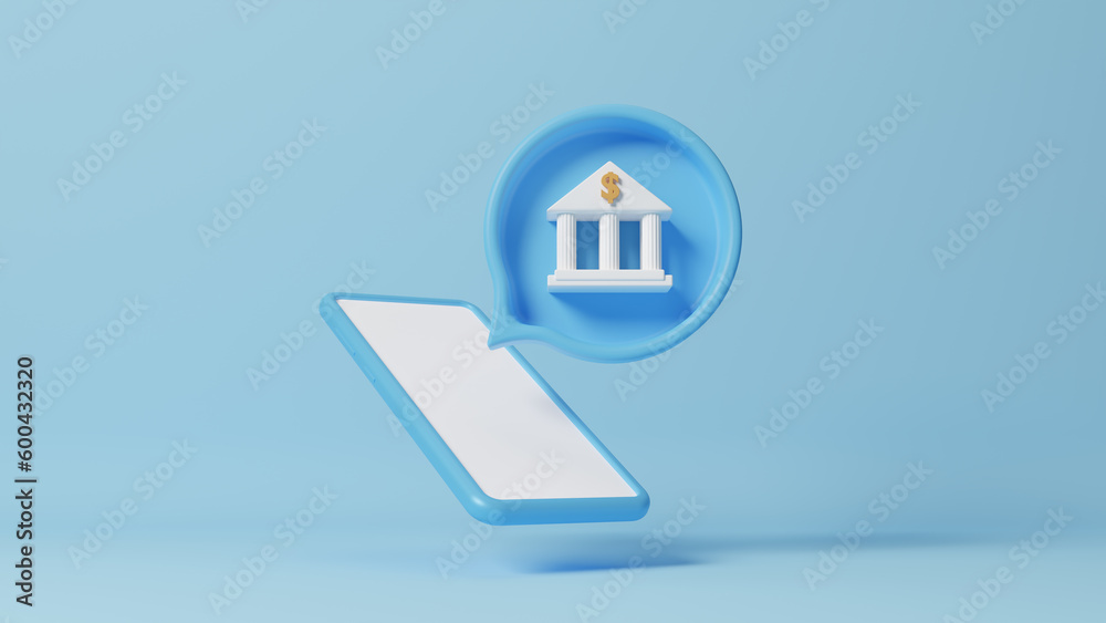 Mobile online banking concept and payments, digital marketing ...