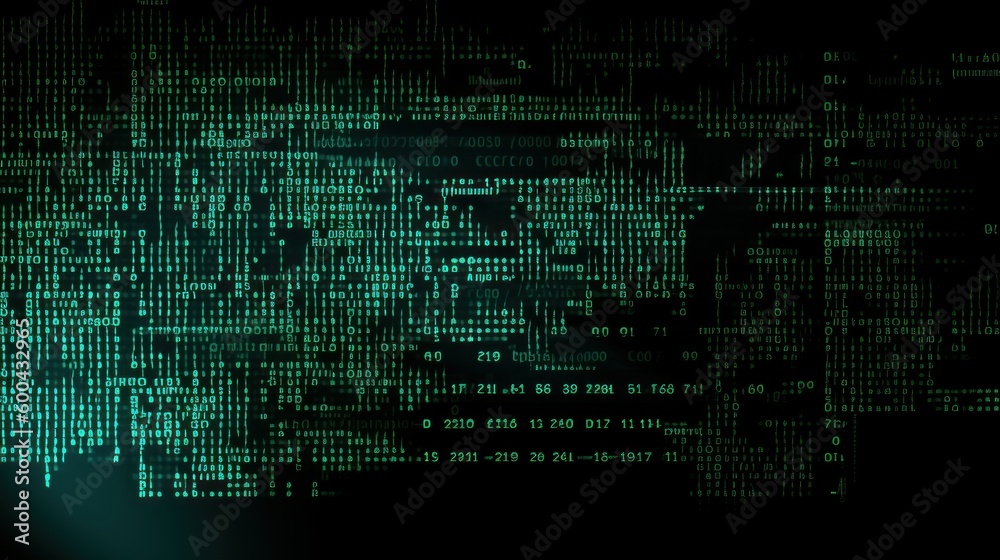 Hackers screen program code. Beautiful illustration picture. Generative ...