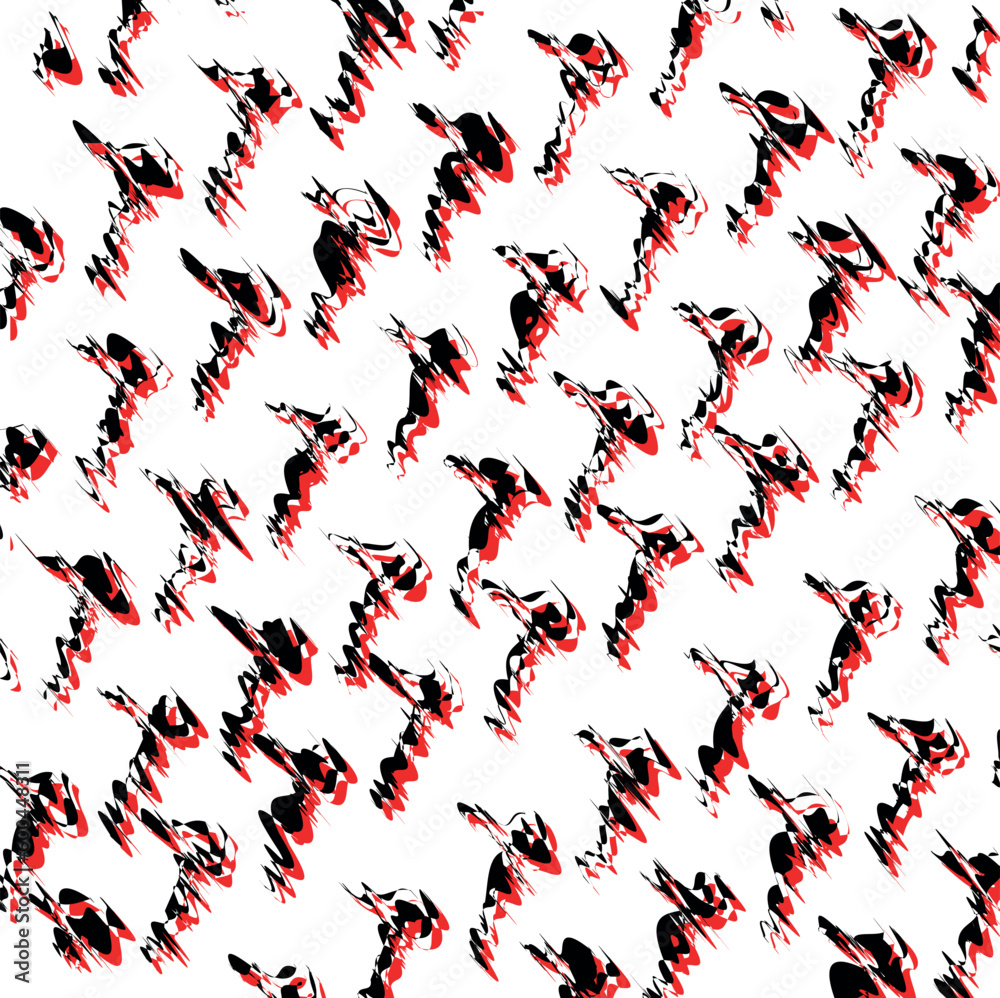 Aggressive black and red background with indefinite shapes. Art is ...
