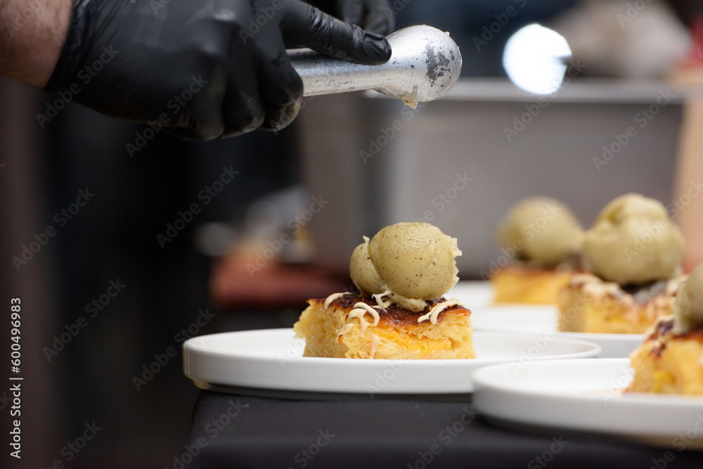 Portokalopita, greek orange cake made with shredded filo, greek yoghurt ...