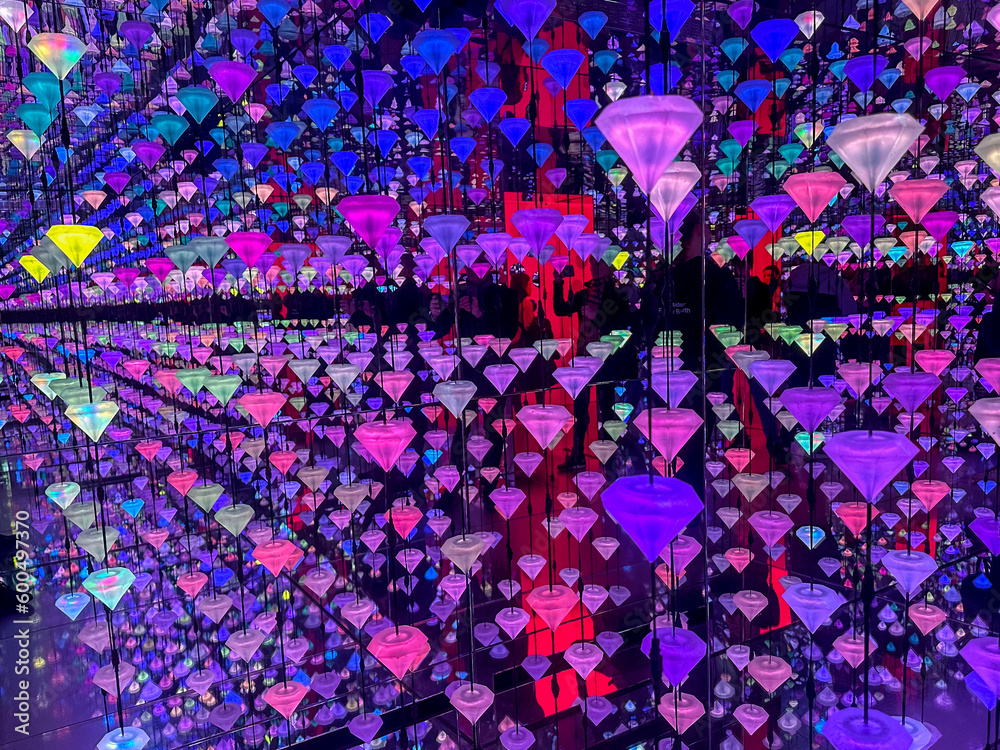 Amsterdam, Netherlands - March 30, 2023: Art installation by Studio ...