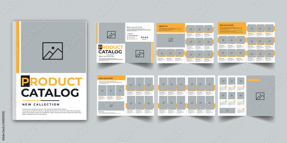 Product Catalogue & modern a4 product catalog design template ...