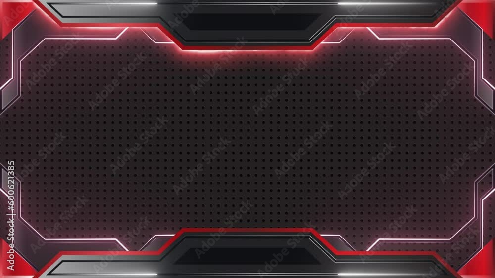 Red metallic backdrop for screen, Twitch Overlay Stream Overlay Hd ...