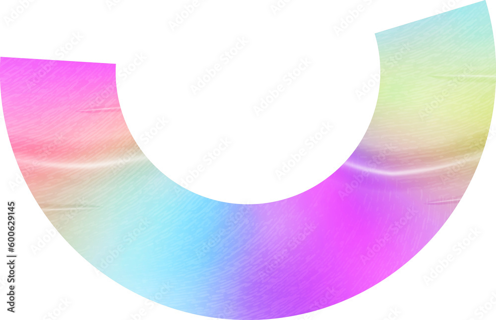 Striking holographic sticker design, perfect for creating eye-catching ...