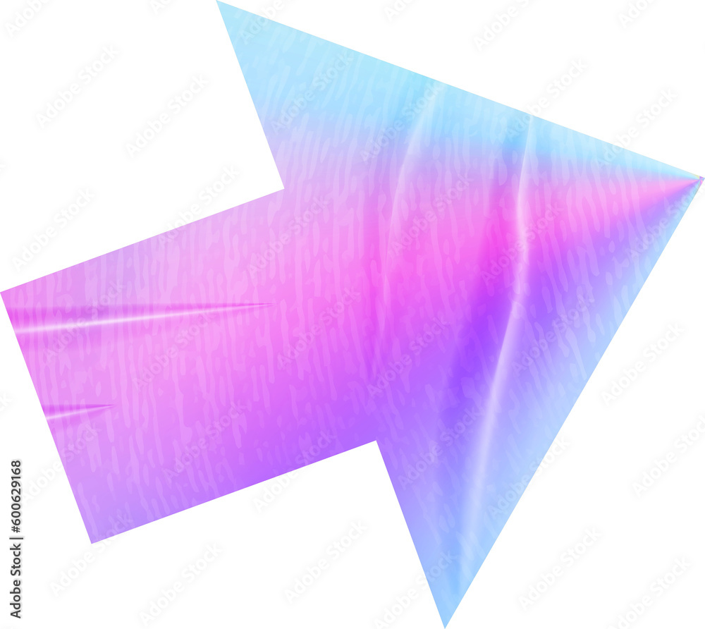 Striking holographic sticker design, perfect for creating eye-catching ...