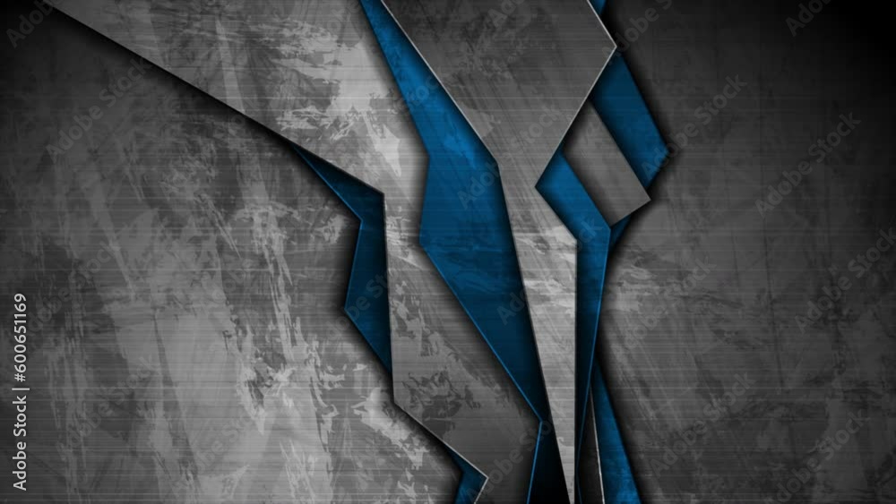 Dark grey and blue abstract corporate grunge background. Seamless ...