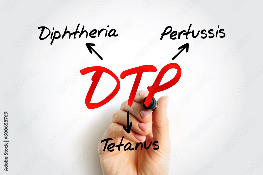 DTP Diphtheria Tetanus Pertussis - bacterial diseases that can be ...