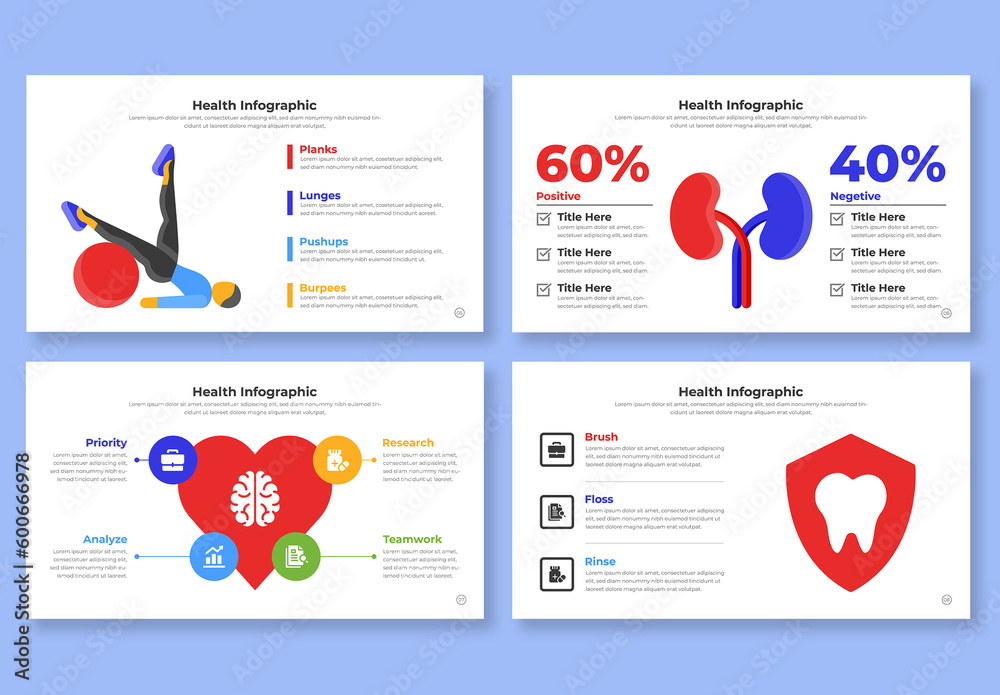 Mental Health Psychology Presentation Design Layout Stock Template ...