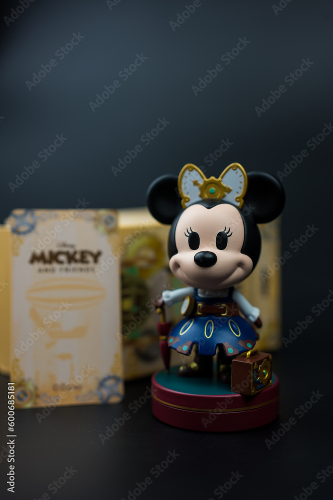 Samut Prakan, Thailand - May 9, 2023 : Minnie Mouse from Blind Box ...